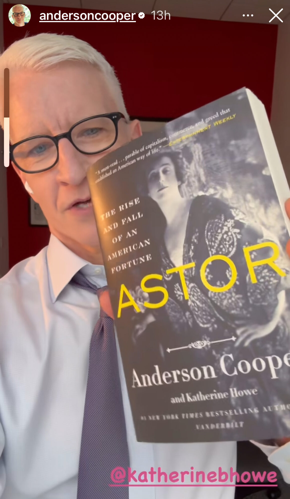 " ASTOR : The Rise and Fall of an American Fortune" by Anderson Cooper ...